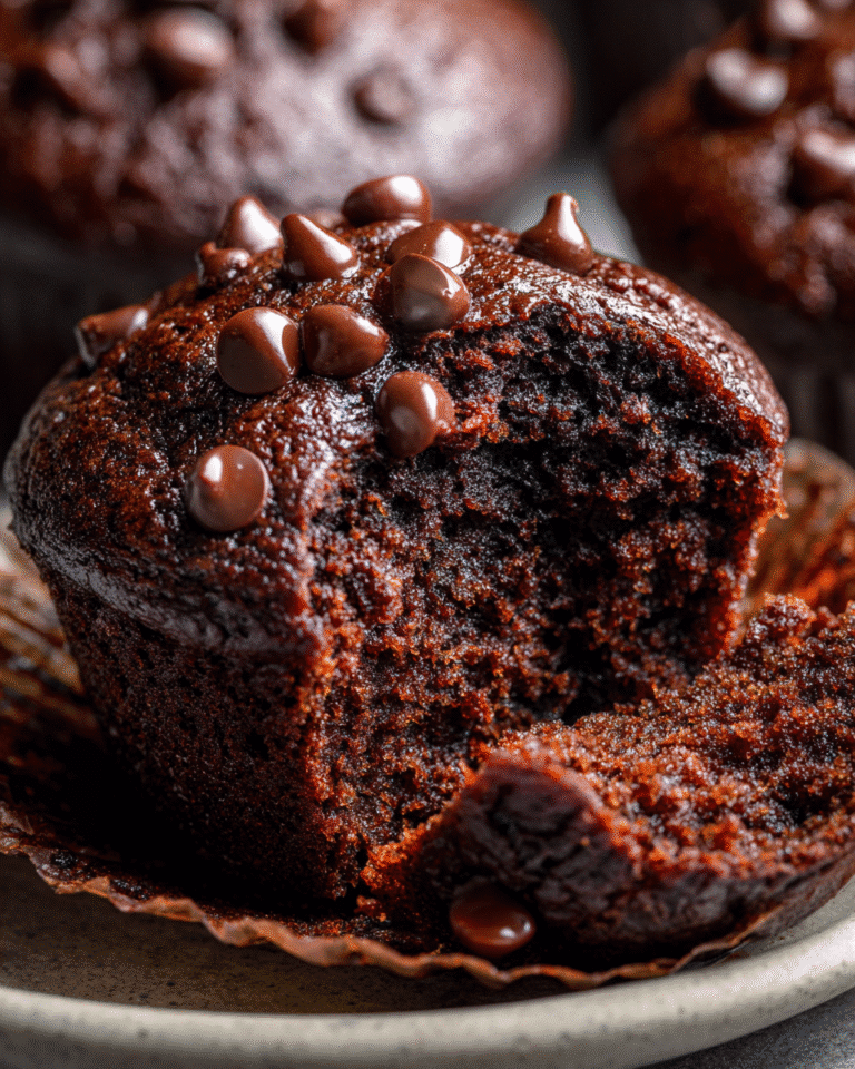 Chocolate Muffins Recipe – Rich, Fudgy & Perfectly Moist – flavorlyzo
